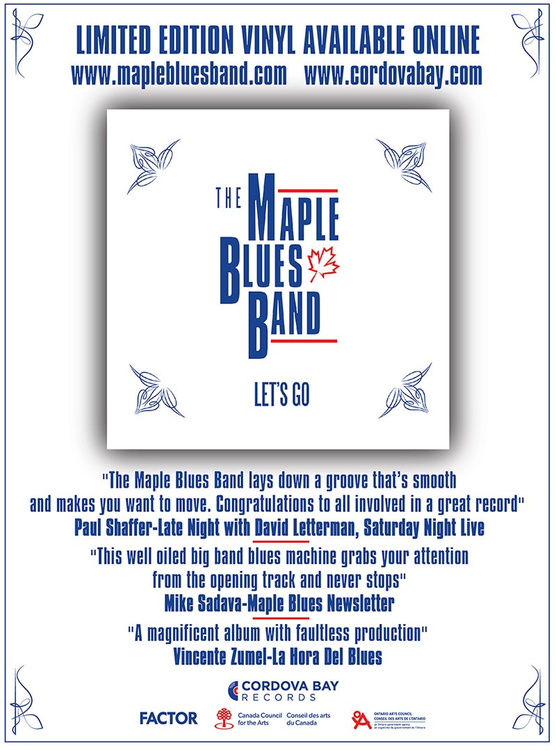 Maple Blues Band Chart-Topping Album 'Let’s Go' Achieves New Heights ...