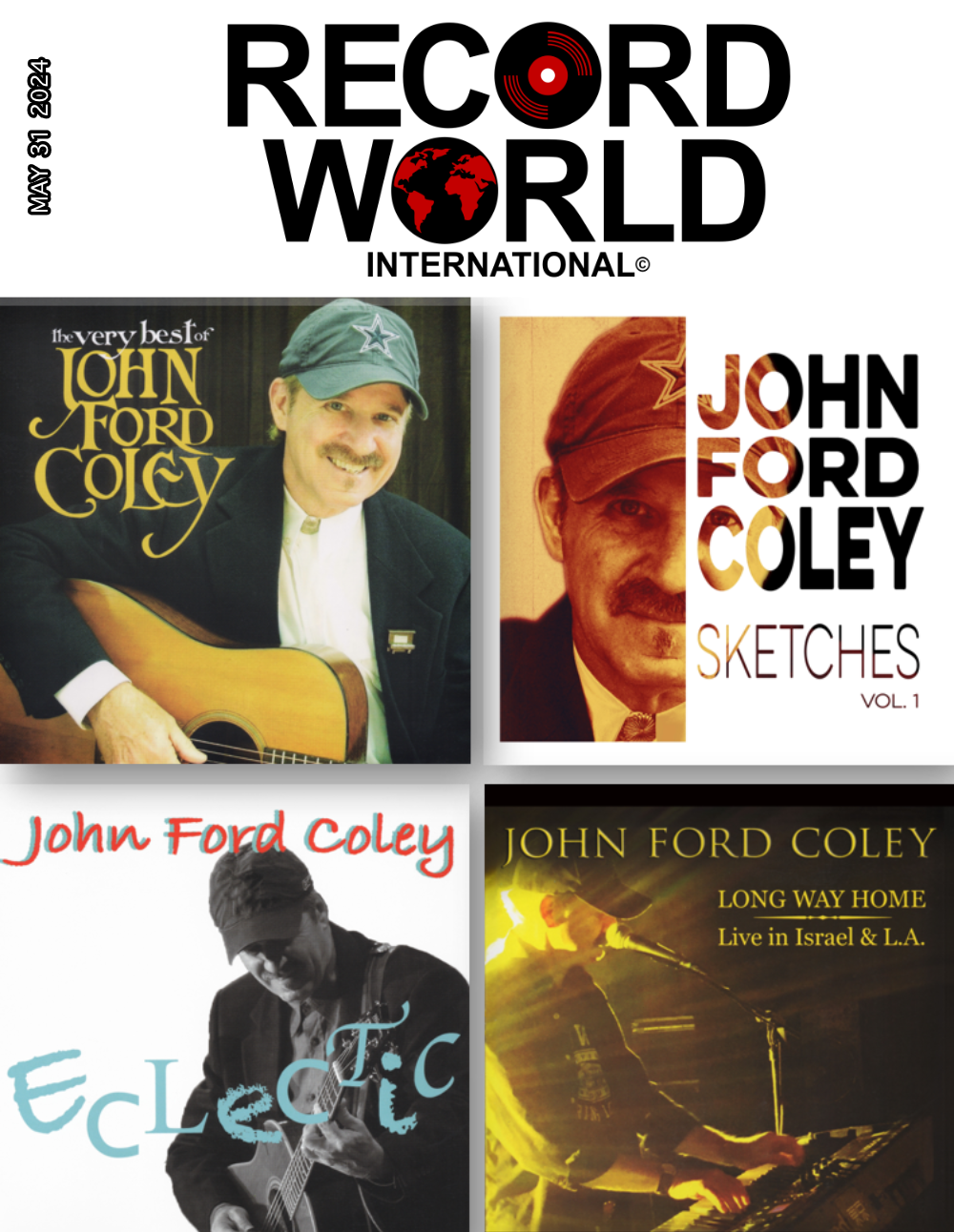 John Ford Coley Reissues Four Albums to Streaming Services For the First Time - Record World